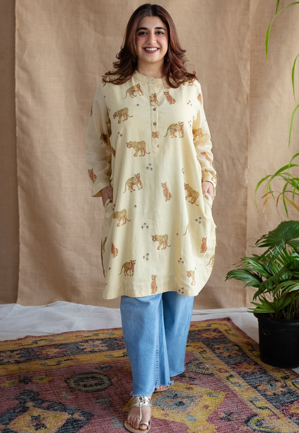 Mul Cotton Kurtas - Shop Comfortable Mulmul Cotton Kurtas Online |The ...