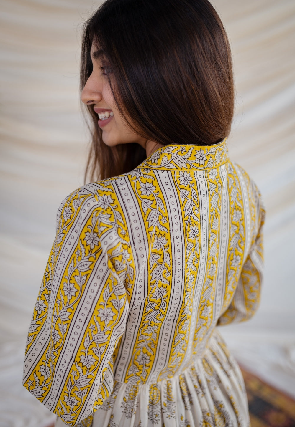 Indian Ethnic Women's Anaisha Bagru Cotton Dress – THE INDIAN ETHNIC CO.