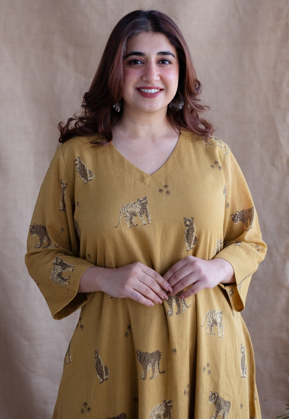 INDIAN ETHNIC WOMEN'S Kanha Bagh MulMul Cotton Kurta – THE INDIAN ...