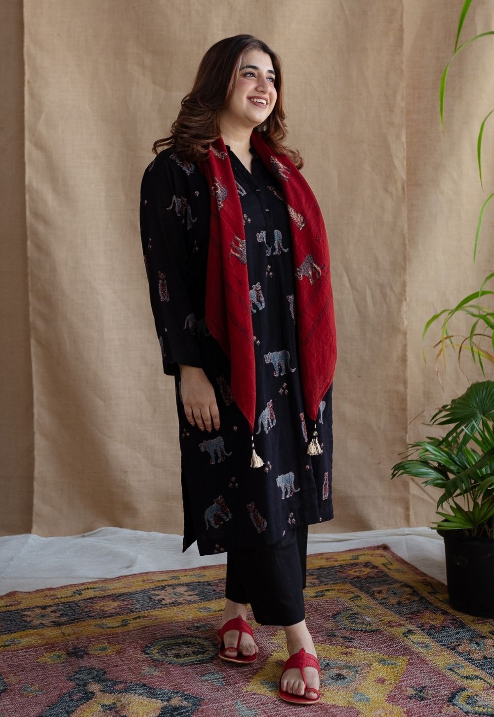 INDIAN ETHNIC WOMEN'S Kanha Bagh MulMul Cotton Kurta – THE INDIAN ...