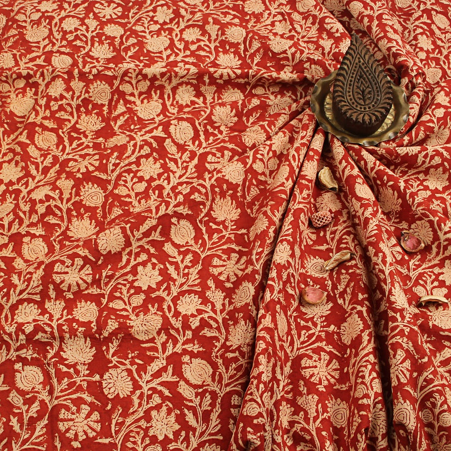 Buy Traditional Block Print Fabrics Online At Best Prices - The Indian ...