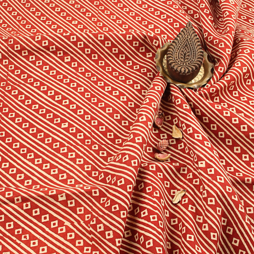 Buy Traditional Block Print Fabrics Online At Best Prices - The Indian ...