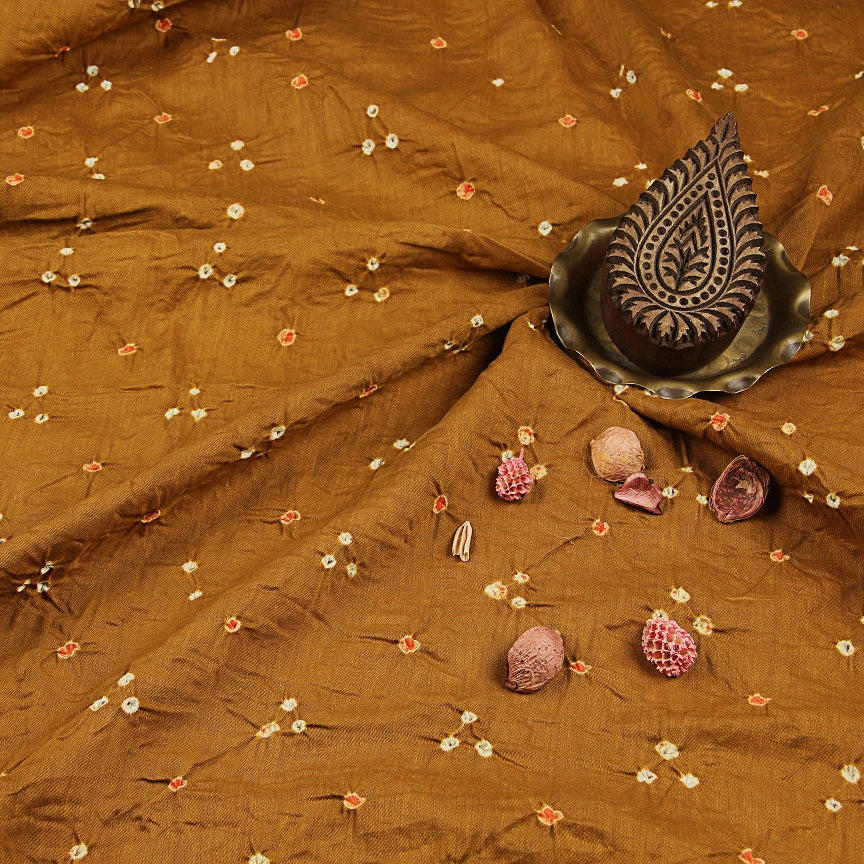 Bandhani Fabric - Buy Bandhani Or Bandhej Fabric Online @ Rs. 400/Mtr ...